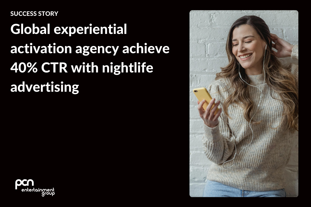 Global Agency Achieve 40% CTR with Nightlife Advertising